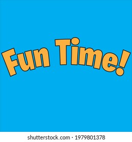 Fun Children Logo Fun Time Tv Stock Vector (Royalty Free) 1979801378 ...