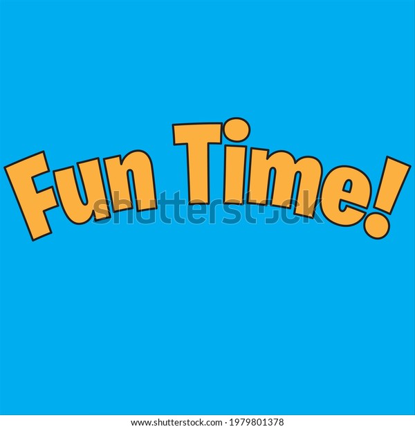 Fun Children Logo Fun Time Tv Stock Vector (Royalty Free) 1979801378 ...