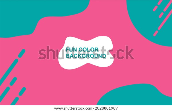 Fun Color Background Logo Icon Banner Stock Vector (Royalty Free ...