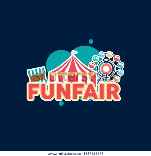 Fun Fair Banner Design Illustration Stock Vector (Royalty Free ...