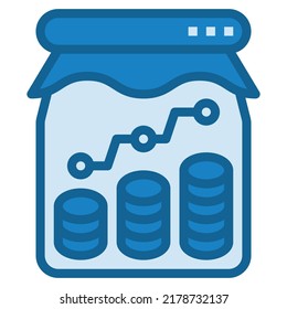 Fund Icon Business Vector Illustration Stock Vector (Royalty Free ...