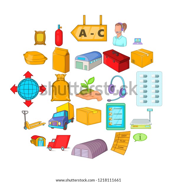 Fund Icons Set Cartoon Set 25 Stock Vector (Royalty Free) 1218111661 ...