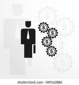 Funding Mechanism Vector Illustration Stock Vector (Royalty Free ...