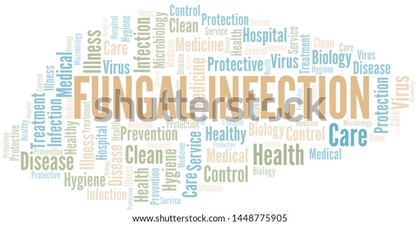 Fungal Infection Word Cloud Vector Made Stock Vector (Royalty Free ...