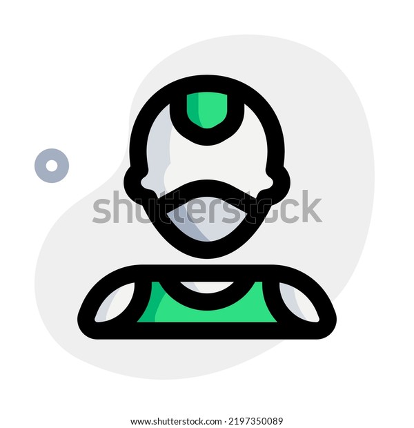 Funky Haired Boy Wearing Sports Jersey Stock Vector (Royalty Free ...