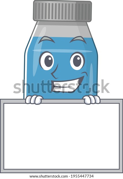 Funny Cartoon Design Style Syrup Medicine Stock Vector (Royalty Free ...