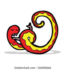 Funny Cartoon Snake Stock Vector (Royalty Free) 226303666 | Shutterstock