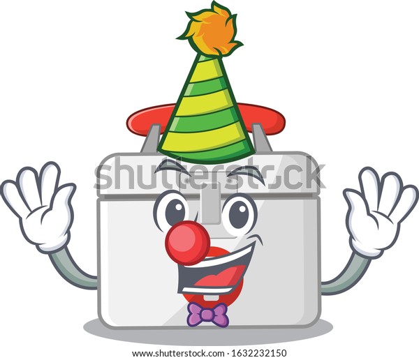 Funny Clown First Aid Kit Cartoon Stock Vector (Royalty Free ...