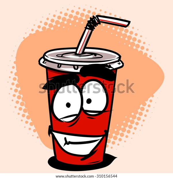 Funny Cola Soda Cartoon Character Stock Vector (Royalty Free) 310156544 ...