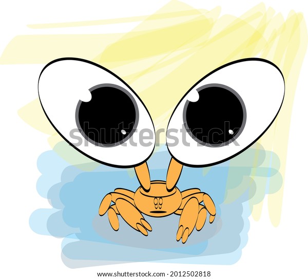 Funny Cute Vector Crawfish Cartoon Character Stock Vector (Royalty Free ...