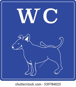 592 Dog that pee icon Images, Stock Photos & Vectors | Shutterstock