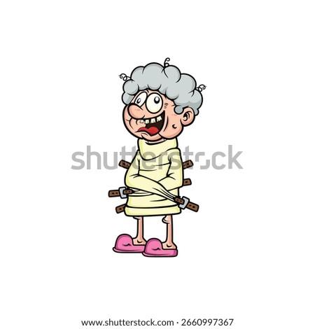 Grumpy Old Lady Cartoon Clipart | Free download on ClipArtMag