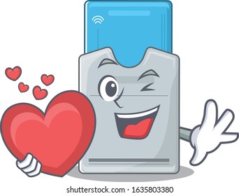 Funny Face Key Card Cartoon Character Stock Vector (Royalty Free ...