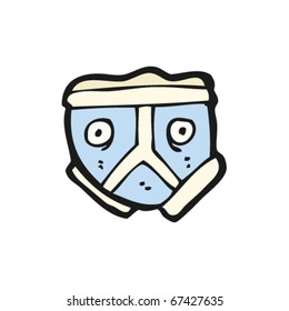 Funny Face Pants Cartoon Stock Vector (Royalty Free) 67427635 ...