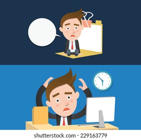 Boys Cartoon Character Confused: เวกเตอร์สต็อก (ปลอดค่าลิขสิทธิ์ ...