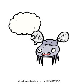 Funny Fly Cartoon Stock Vector (Royalty Free) 88980316 | Shutterstock