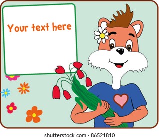 Funny Greeting Card Stock Vector (Royalty Free) 86521810 | Shutterstock