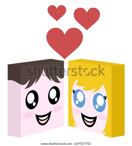 Funny Love Icon Stock Vector (Royalty Free) 629507702 | Shutterstock