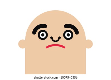 Funny Man Cartoon Character Vector Illustration Stock Vector (Royalty ...