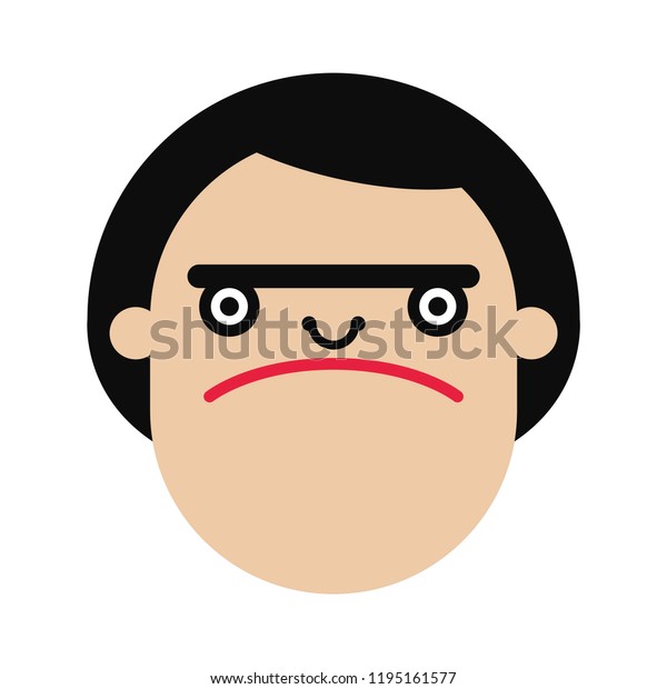 Funny Man Cartoon Character Vector Illustration Stock Vector (Royalty ...