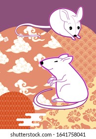 Funny Mouse Visual Drawing Ad Poster Stock Vector (Royalty Free ...