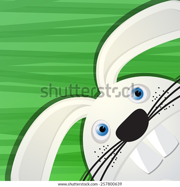 Funny Rabbit Avatar Icon Web Stock Vector (Royalty Free) 257800639 ...