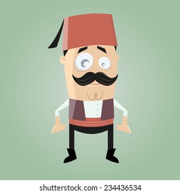 1.883 Turkish man cartoon Görseli, Stok Fotoğraflar ve Vektörler ...