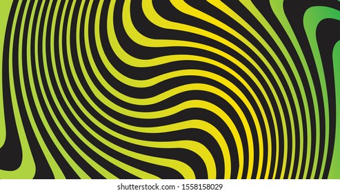 Future Geometric Lines Background Lemon Color Stock Vector (Royalty ...