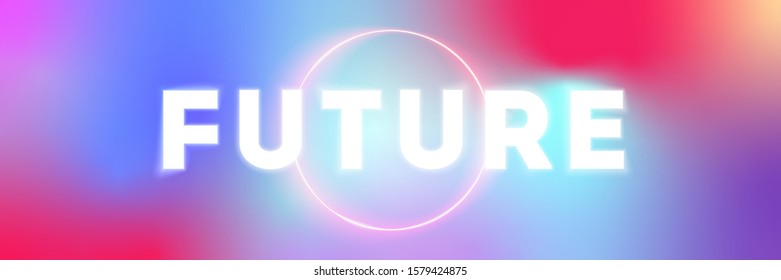 Future Theme Colorful Popular Gradient Mesh Stock Vector (Royalty Free ...