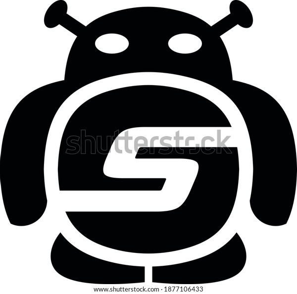 Futurethemed Sophisticated Robotics Logos Can Be Stock Vector (Royalty ...