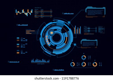 Futuristic Abstract Background Future Theme Concept Stock Vector ...