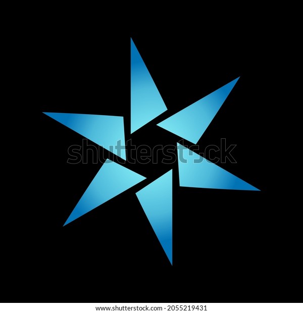 Futuristic Fan Blade Vector Illustration Stock Vector (Royalty Free ...