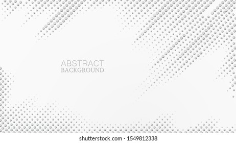 Futuristic Innovation Background High Tech White Stock Vector (Royalty ...
