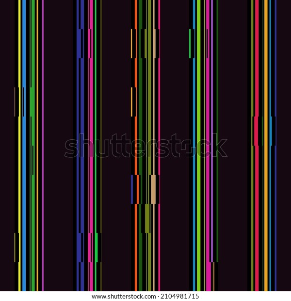 Futuristic Striped Cover Background Modern Abstract Stock Vector ...