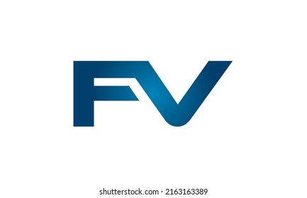 Fv Linked Letters Logo Icon Stock Vector (Royalty Free) 2163163389 ...