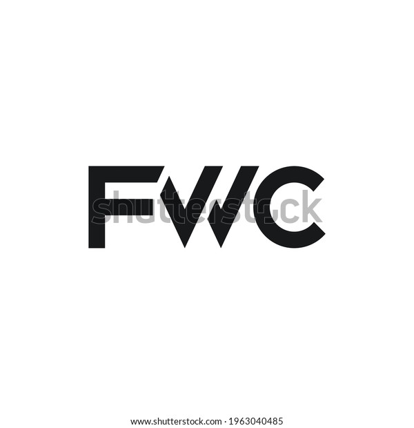 Fwc Initials Logo Design Inspiration Stock Vector (Royalty Free ...