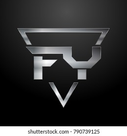 Fy Logo Monogram Metal Stock Vector (Royalty Free) 790739125 | Shutterstock