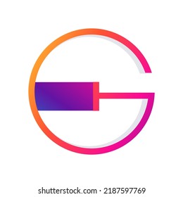 G Alphabet Logo Design Vector File Stock Vector (Royalty Free ...