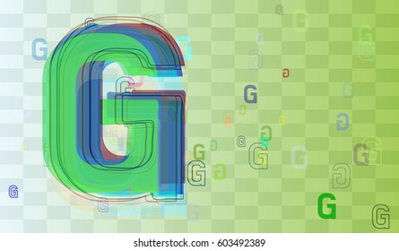 G Alphabet Vector Texture Stock Vector (Royalty Free) 603492389 ...