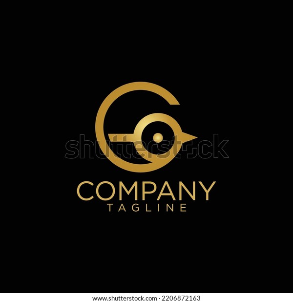 G Bird Logo Design Premium Vector Stock Vector (Royalty Free ...