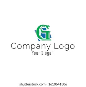 G Company Logo Design Template Vector Stock Vector (Royalty Free ...