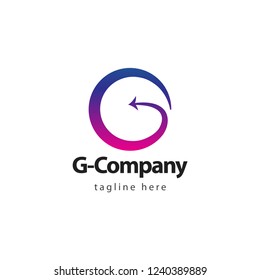 G Company Logo Vector Template Design Stock Vector (Royalty Free ...