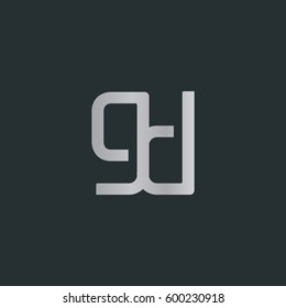 Dfj Letter Original Monogram Logo Design: เวกเตอร์สต็อก (ปลอดค่า ...