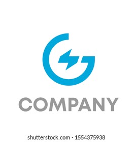 Power Energy Logo Design Element Stock Vector (Royalty Free) 574512370 ...