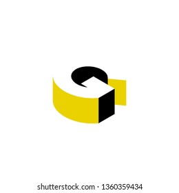 G Font Logo Modern Design Vector Stock Vector (Royalty Free) 1360359434 ...