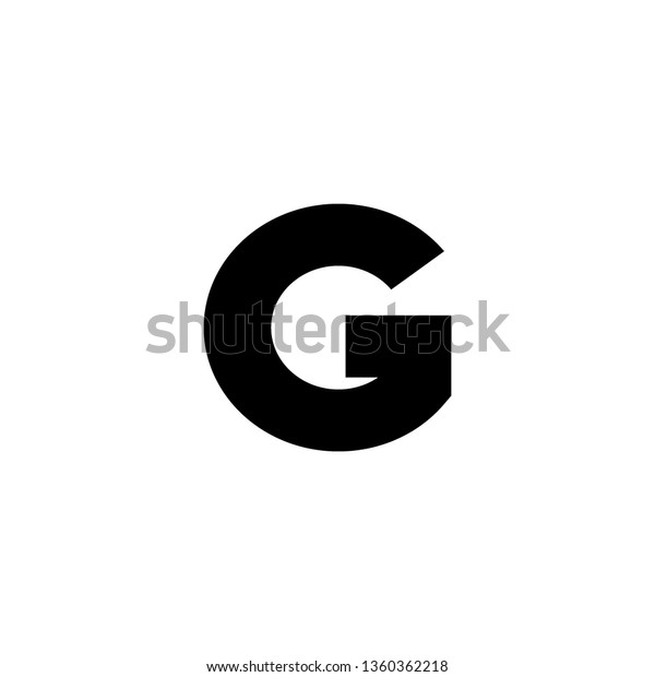 G Font Logo Modern Design Vector 库存矢量图（免版税）1360362218 | Shutterstock