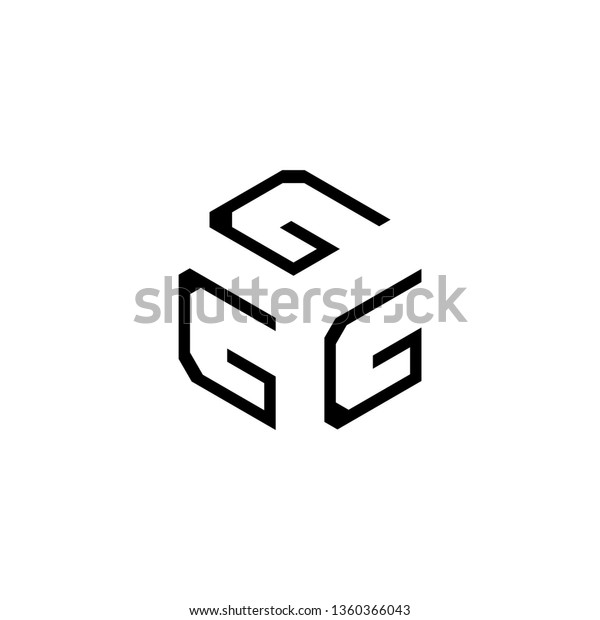 G Font Logo Modern Design Vector Stock Vector (Royalty Free) 1360366043 ...