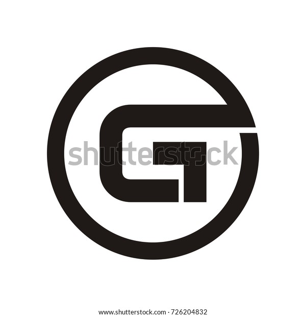 G Initial Letter Logo Inside Circle Stock Vector (Royalty Free ...