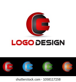 G Letter 3d Logo Design Template Stock Vector (Royalty Free) 1058117258