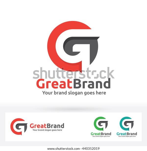 G Letter Brand Logo G Letter Stock Vector (Royalty Free) 440352019